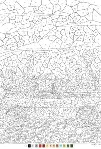 Coloriage mystère - Dessins - Cynthia Artstudio - Illustratrice